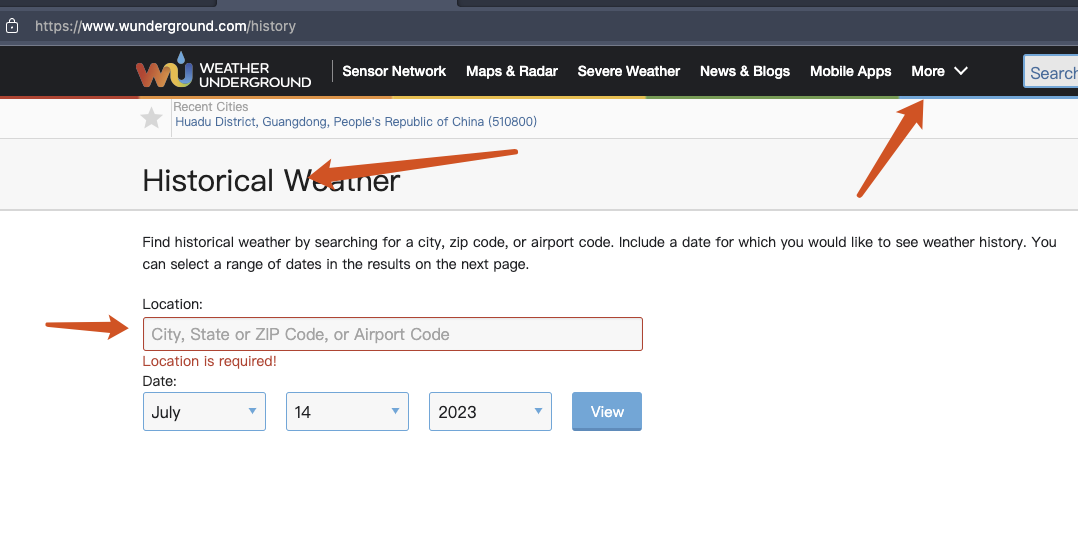 GitHub - gtzjh/WundergroundSpider: Wunderground 天气网站爬虫